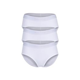 Marc O'Polo Panty MARC O'POLO "Panty 3er Pack", Damen, Gr. L, wei&szlig;, Obermaterial: 95% Baumwolle CO(Bio). 5% Elasthan EL., Unterhosen Panty