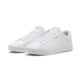Sneaker Puma "RICKIE CLASSIC", Damen, Gr. 37,5, wei&szlig; (Puma wei&szlig;, cool light gray), Synthetik, unifarben, Schuhe Sneaker, mit sportlichem Stil, mit Gummilaufsohle, mit Schn&uuml;rverschluss
