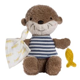 babyFEHN Kuscheltier FEHN "Otter Theo, Bean Bag Otter", braun, Pl&uuml;schfiguren, KinderB:8cm H:18cm T:5,2cm, Pl&uuml;sch, Kuscheltier, B:8cm H:18cm T:5,2cm
