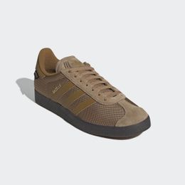 Herren Sneaker "GAZELLE", adidas originals, Gr. 47braun desert, bronze strata, schwarz braun, Leder, Textil, Schuhe