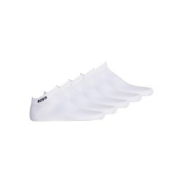 Sneakersocken BOSS "Socken 5P AS Uni CC 5er Pack", Herren, Gr. 39-42, wei&szlig;, Obermaterial: 68% Baumwolle CO. 30% Polyamid PA. 2% Elasthan EL., Socken Sneakersocken