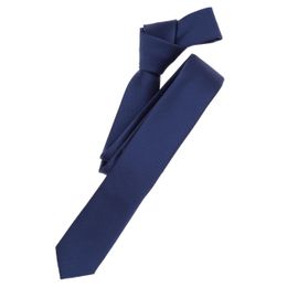 Krawatte Venti "Venti Krawatte uni", Herren, blau (sattes dunkelblau), 70% Polyester, 30% Seide, Krawatten