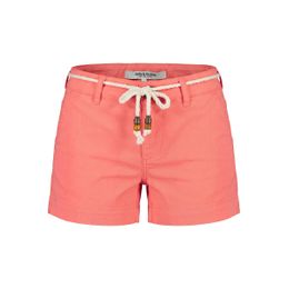 alife and kickin Shorts ALIFE & KICKIN, Damen, Gr. L, Normalgr&ouml;&szlig;en, ocean coral, 95% Baumwolle, 5% Elasthan, Hosen Shorts, leichte Kurzhose aus Baumwoll-Materialmix mit Regular Fit