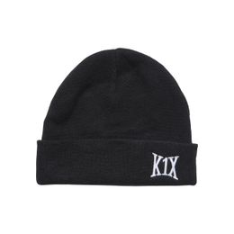 Beanie K1x "K1x Herren KXM243-004-1 K1x Logo Beanie", Herren, Gr. onesize, schwarz, Kunstfaser, M&uuml;tzen Beanie