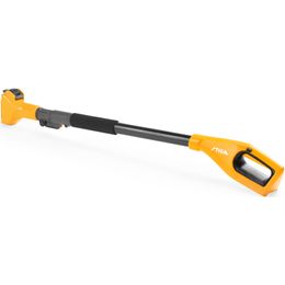 Teleskopstiel STIGA GARDEN "Teleskopverl&auml;ngerung f&uuml;r PR 100c", gelb, B:15,5cm H:10,5cm L:123cm, Kunststoff, Stiele, erm&ouml;glicht die Nutzung als Hochentaster