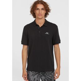 O`Neill Poloshirt O'NEILL "Small Logo Poloshirt", Herren, Gr. XL, schwarz (schwarz out), Obermaterial: 100% Baumwolle, Shirts