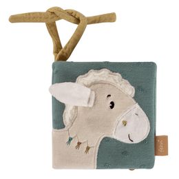 babyFEHN Stoffbuch FEHN "Pferdinand, Pferd", gr&uuml;n (bunt), Lernspielzeug, KinderB:10,6cm H:10,6cm, Baumwolle, B:10,6cm H:10,6cm