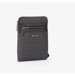 Valentino Handbags Umh&auml;ngetasche VALENTINO BAGS "Tracollina BILLION", Herren, Gr. B/H/T: 16,5cm x 21cm x 1cm, antrac, nero, Polyurethan, Taschen Umh&auml;ngetasche, Schultertasche, Handytasche