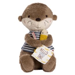babyFEHN Kuscheltier FEHN "Otter Theo, Otter Hello little One", braun, Pl&uuml;schfiguren, KinderB:9,6cm H:28cm T:7,2cm, Pl&uuml;sch, Kuscheltier, B:9,6cm H:28cm T:7,2cm