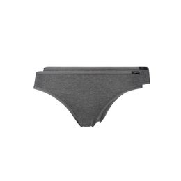 Slip Skiny "Slip 2er Pack", Damen, Gr. S, grau, Obermaterial: 96% Baumwolle CO. 4% Elasthan EL., Unterhosen Slip