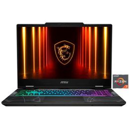 MSI Gaming-Notebook "Cyborg A15 AI B2HWGKG-089", schwarz, transparent, 32 GB RAM 1.000 GB SSD, Ryzen 7, Windows 11 Home, Notebooks