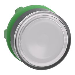 Schneider Electric Leuchtdrucktaster flach, ws,f.E-Schild ZB5AA18)