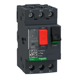 Schneider Electric Motorschutzschalter 0, 16-0, 25A GV2ME02)