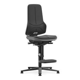 bimos Hochstuhl Neon Skintec Flexband grau Sitz 590-870 mm Synchrontechnik (9571-4000-3278)