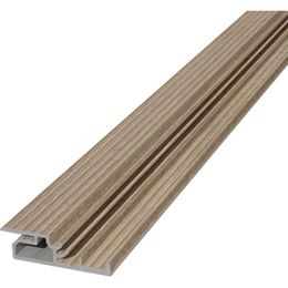 TraumGarten DreamDeck Alu Startprofil Eiche, 4000 mm