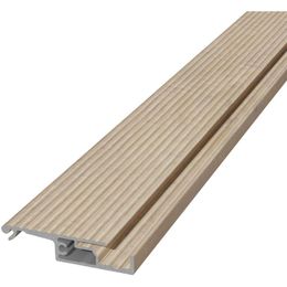 TraumGarten DreamDeck Alu Endprofil Eiche, 4000 mm