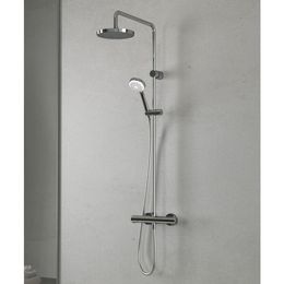 Kludi Logo Thermostat-Dual-Shower-System 6809405-00 Duschsystem, chrom