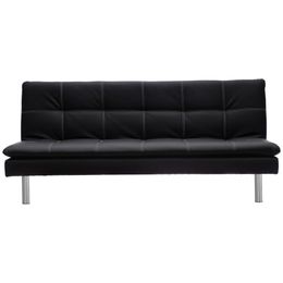 P & B Schlafsofa, Schwarz, Metall, 3-Sitzer, 180x78x93 cm, Liegefunktion, Kinder- & Jugendzimmer, Jugendm&ouml;bel, Jugendsofas
