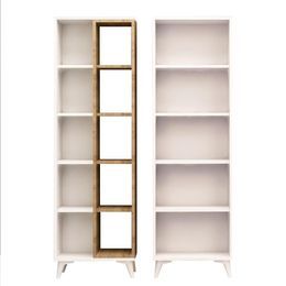 REGAL 15 Eichen- und Wei&szlig;dekorationstabletten H162 cm - Potenza