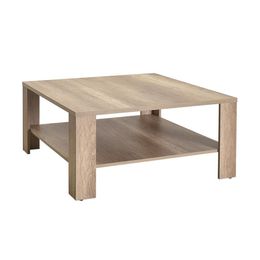 COUCHTISCH mit Ablagefach - lena 90/90/42 cm