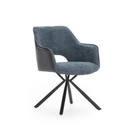 ESSZIMMERSTUHL Mariel Blau 60/62/47 cm 2er-Set
