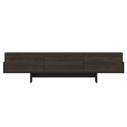 TV-M&Ouml;BEL mit 3 abklappbaren T&uuml;ren gestreift 30/180/44,6 cm
