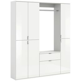 Garderobe Projekt X ca. 152x193 cm Wei&szlig;