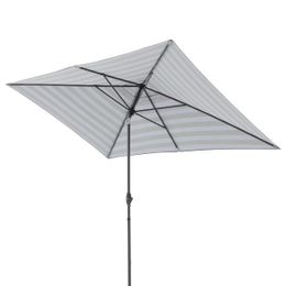 Doppler Sonnenschirm Myzone Auto Tilt Anthrazit ca. 300x200cm
