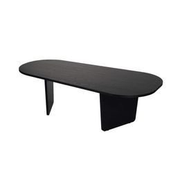 COUCHTISCH mit abgerundeter Tischplatte L130 cm 65/130/40 cm