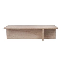 COUCHTISCH mit rechteckiger Platte und asymmetrischem Fu&szlig; L120 cm - HARBOR