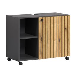 TRENDTEAM WASCHBECKENUNTERSCHRANK PureBliss Anthrazit