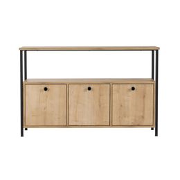 SIDEBOARD mit 3 T&uuml;ren und 1 oberer Ablagefl&auml;che 120/29,5/77 cm