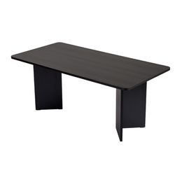 ESSTISCH mit rechteckiger Tischplatte 35/46/180 cm