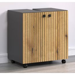 TRENDTEAM WASCHBECKENUNTERSCHRANK PureBliss Eiche Dekor