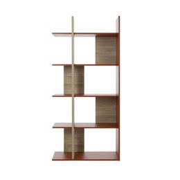 OFFENES B&uuml;cherregal Dekor Ocker und Eiche EPURA 90/36/190 cm