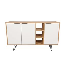 SIDEBOARD 3 Nischen und 3 T&uuml;ren L142 cm - Clara