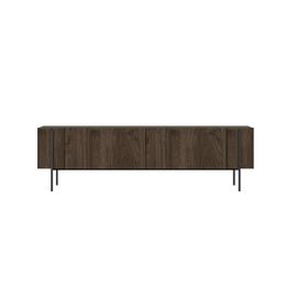 TV-M&Ouml;BEL mit 2 klappbaren T&uuml;ren und Metallf&uuml;&szlig;en 31,4/160/45,6 cm