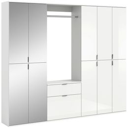 Garderobe Projekt X ca. 213x193 cm Wei&szlig;