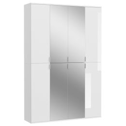 Dreht&uuml;renschrank Projekt X ca. 121x193 cm Wei&szlig;