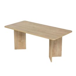 ESSTISCH mit rechteckiger Tischplatte 35/46/180 cm