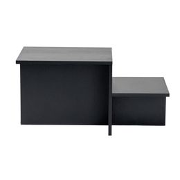 COUCHTISCH mit 2 Ebenen - harmony 77/40/40 cm