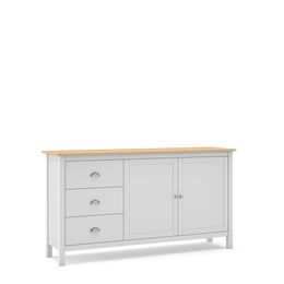 KOMMODE Misti Wei&szlig; 150/40/80.5 cm