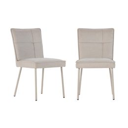 ESSZIMMERST&Uuml;HLE STOFF 2er set 60/50,5/60 cm