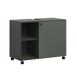 TRENDTEAM WASCHBECKENUNTERSCHRANK PureBliss Gr&uuml;n