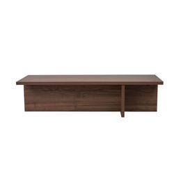 COUCHTISCH mit rechteckiger Platte und asymmetrischem Fu&szlig; L120 cm - HARBOR