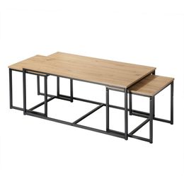 COUCHTISCHE zum Ausziehen im 3er Set