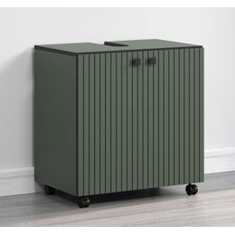 TRENDTEAM WASCHBECKENUNTERSCHRANK PureBliss Gr&uuml;n