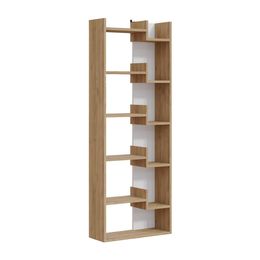 B&Uuml;CHRREGAL mit 5 Regalen - Klapo - 60/22/162 cm