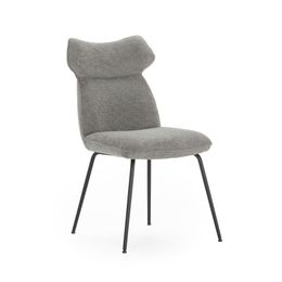 ESSZIMMERSTUHL Dara Grau 47/65/51 cm 2er-Set