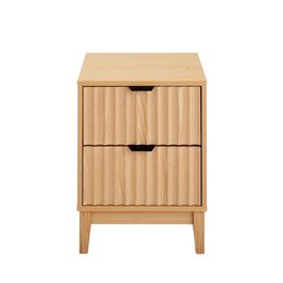 NACHTTISCH mit 2 Schubladen - bologne 40/40/52 cm